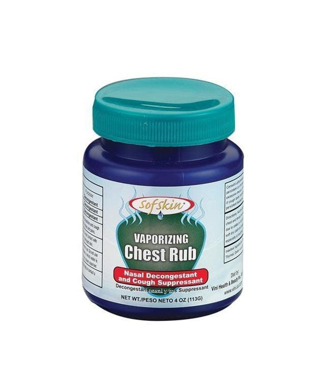Chest Rub, Vaporizer, 4 oz – Valsan Inc